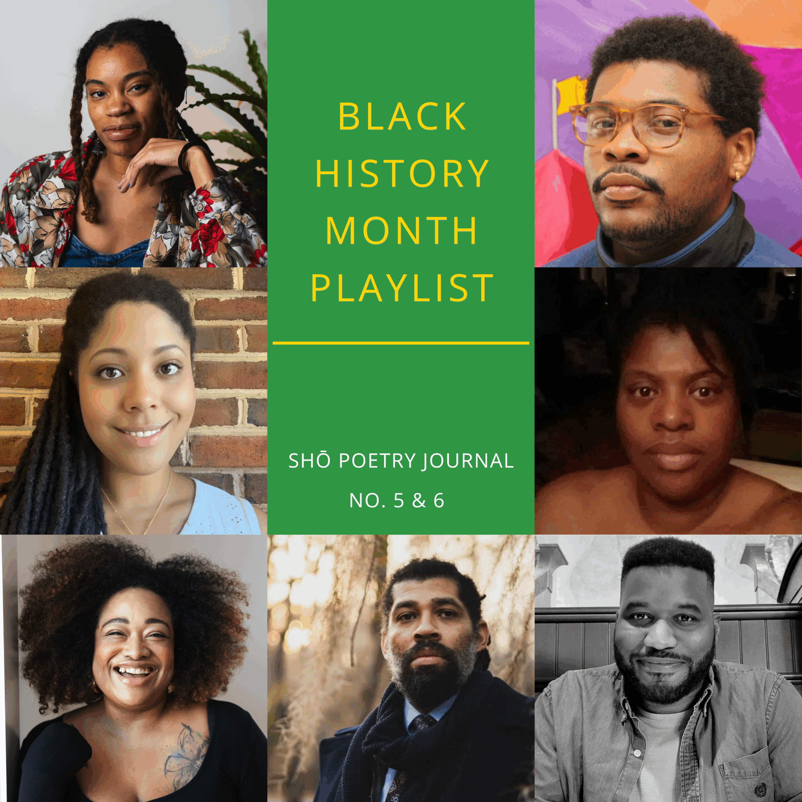 Black History Month Playlist 2025 - Shō Poetry Journal