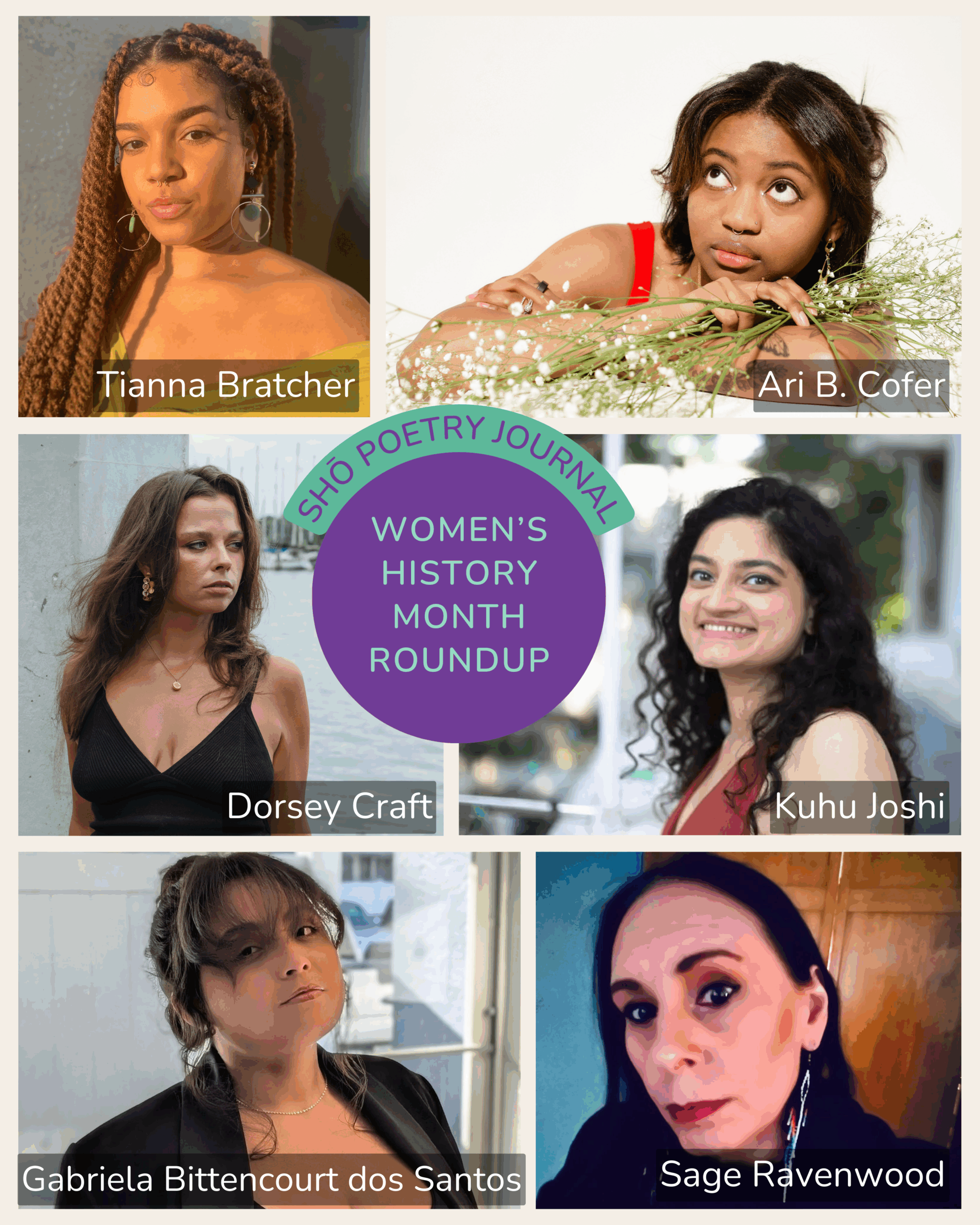 Women's History Month Roundup 2025 - Shō Poetry Journal