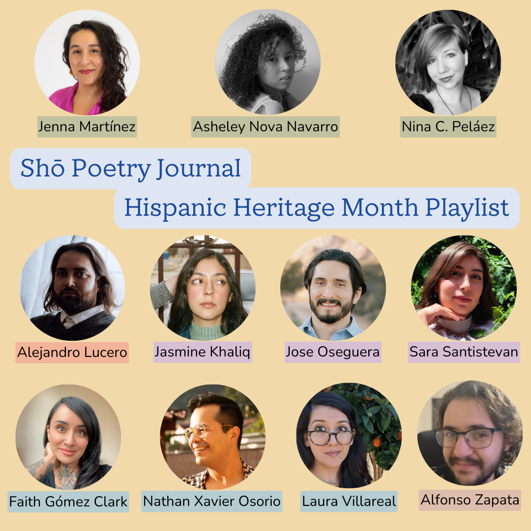 Hispanic Heritage Month Playlist 2025 - Shō Poetry Journal